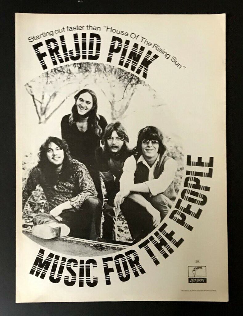 Frijid Pink | Interview | Drummer Rick Stevers - It's Psychedelic Baby ...