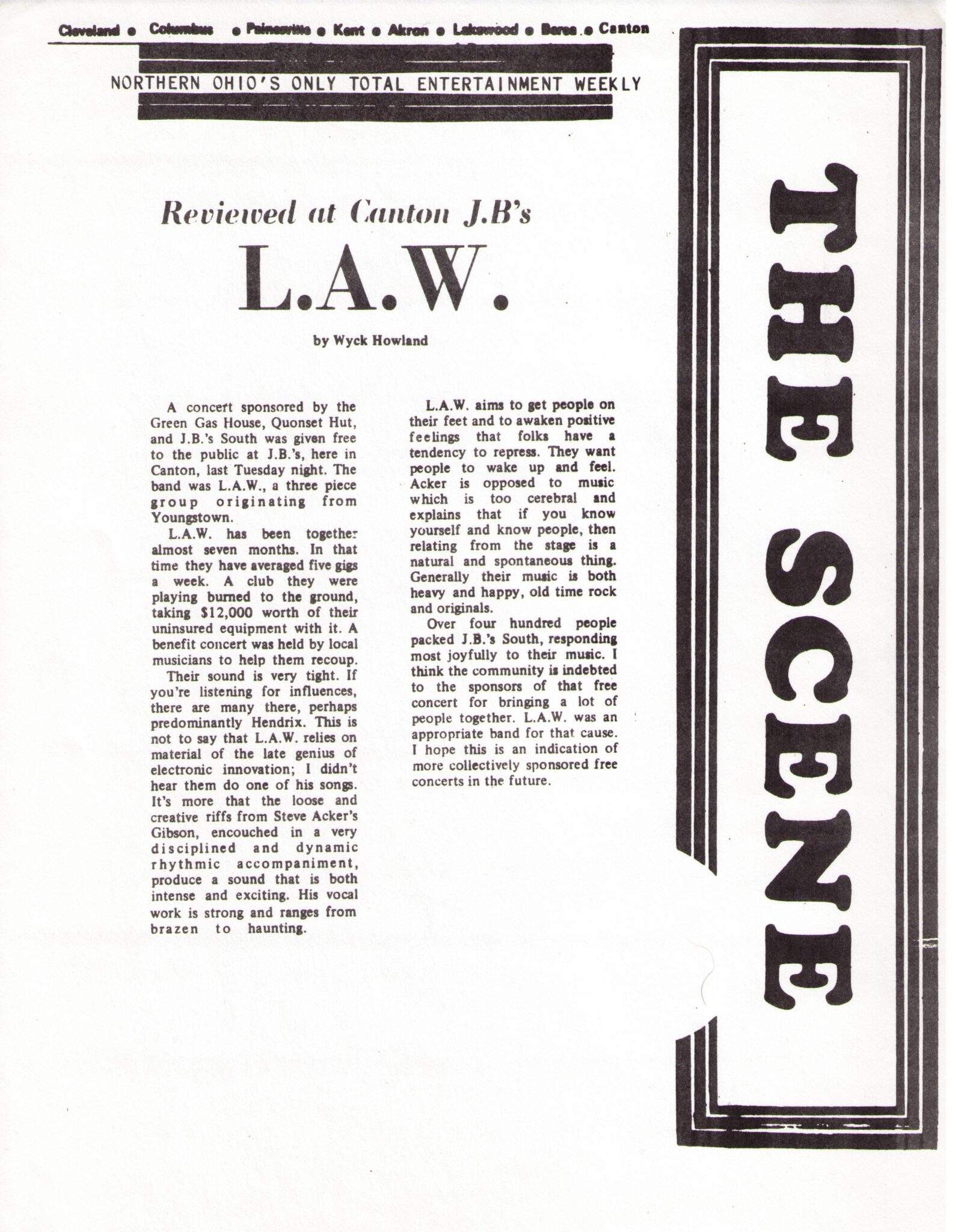 Law | Interview | Steven "Ace" Acker | "Discovered and signed to MCA ...