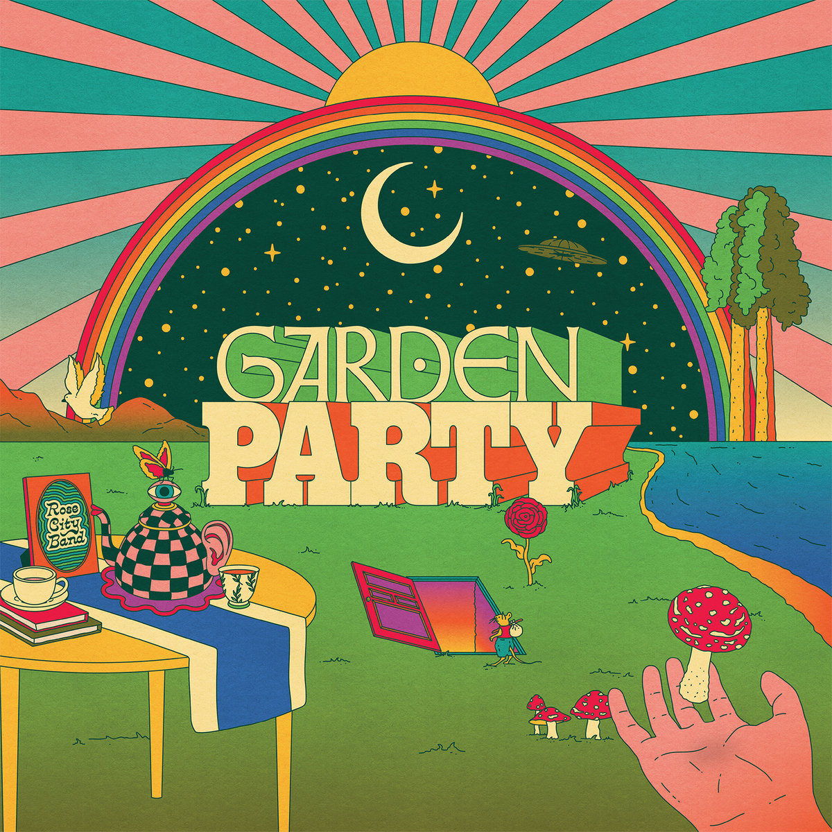 Rose City Band - 'Garden Party' (2023) - It's Psychedelic Baby Magazine