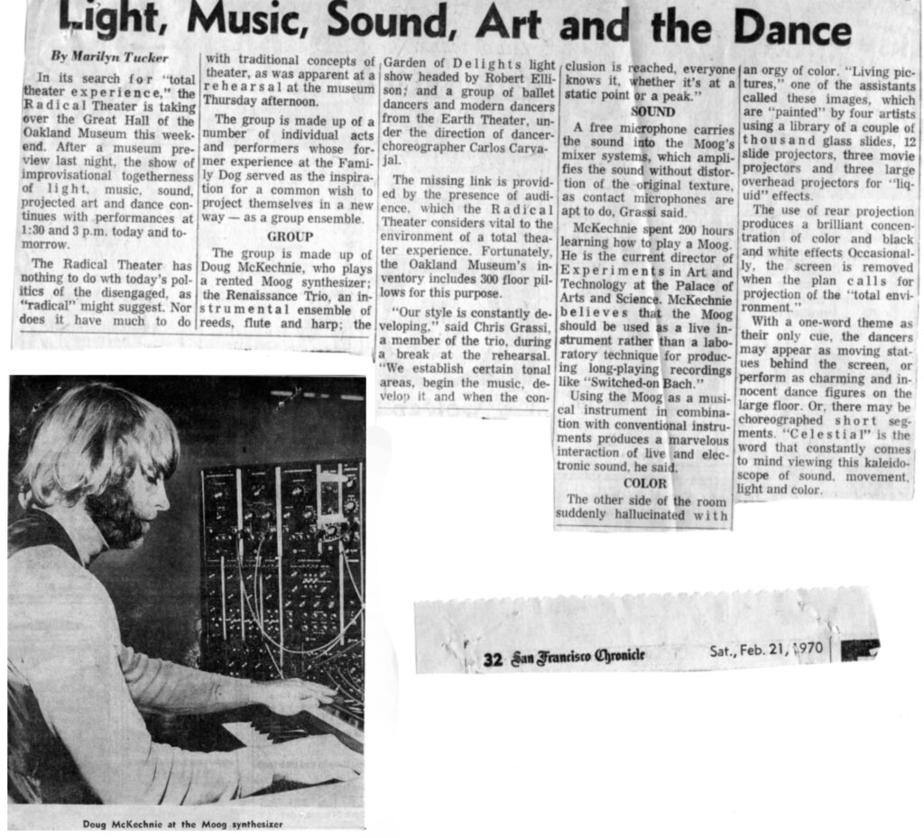 Doug McKechnie | Interview | 'San Francisco Moog' - It's Psychedelic ...