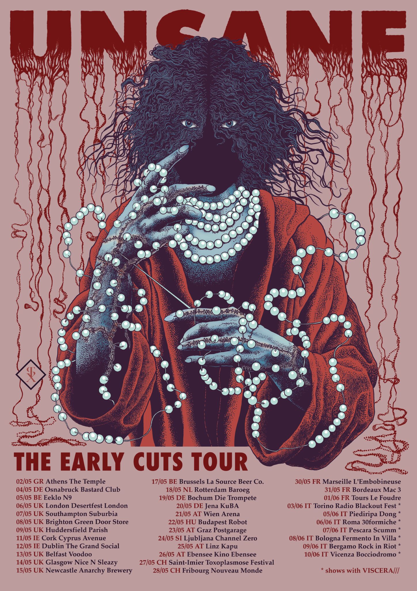UNSANE | Interview | The Early Cuts Tour - It's Psychedelic Baby Magazine
