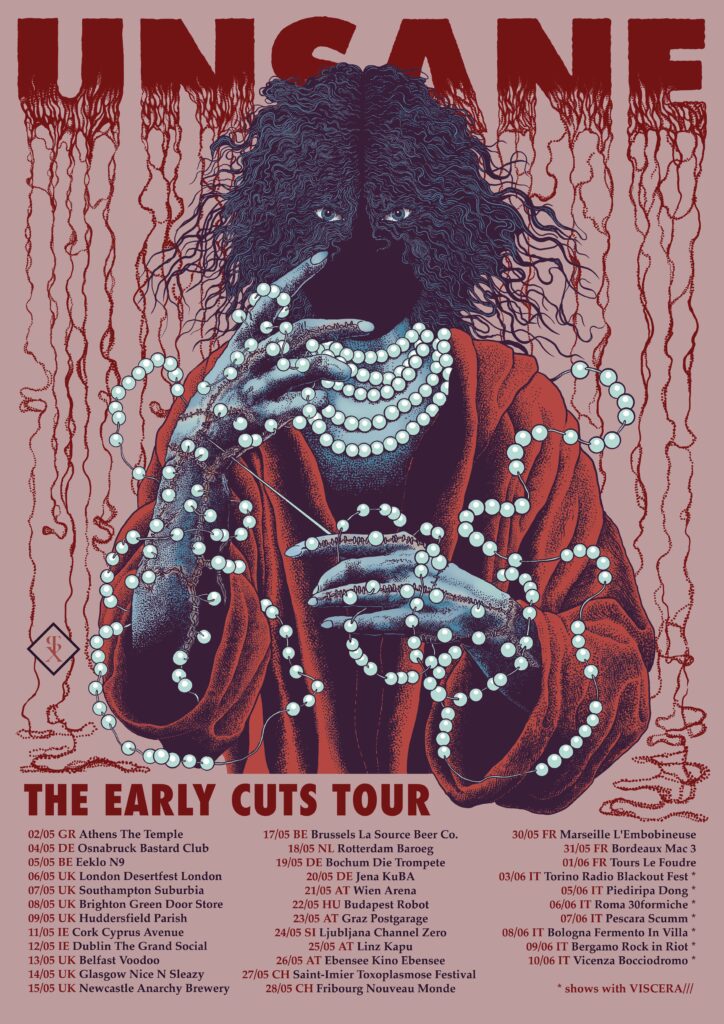 UNSANE | Interview | The Early Cuts Tour - It's Psychedelic Baby Magazine