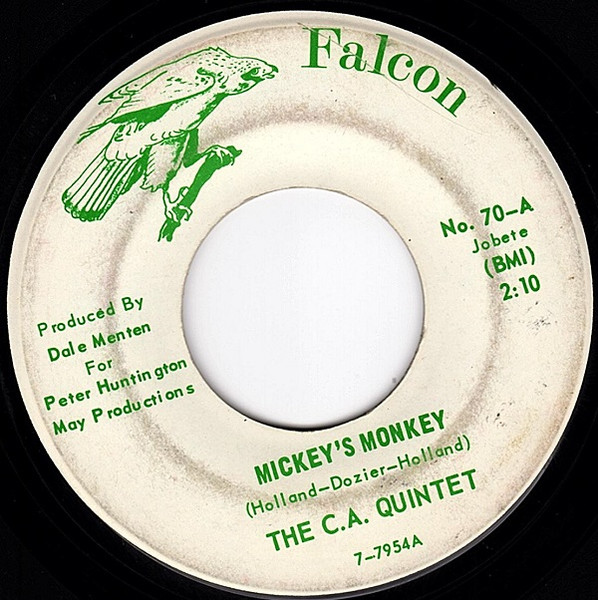 C.A. Quintet | ‘Mickey's Monkey’ 55 Years Later - It's Psychedelic Baby ...