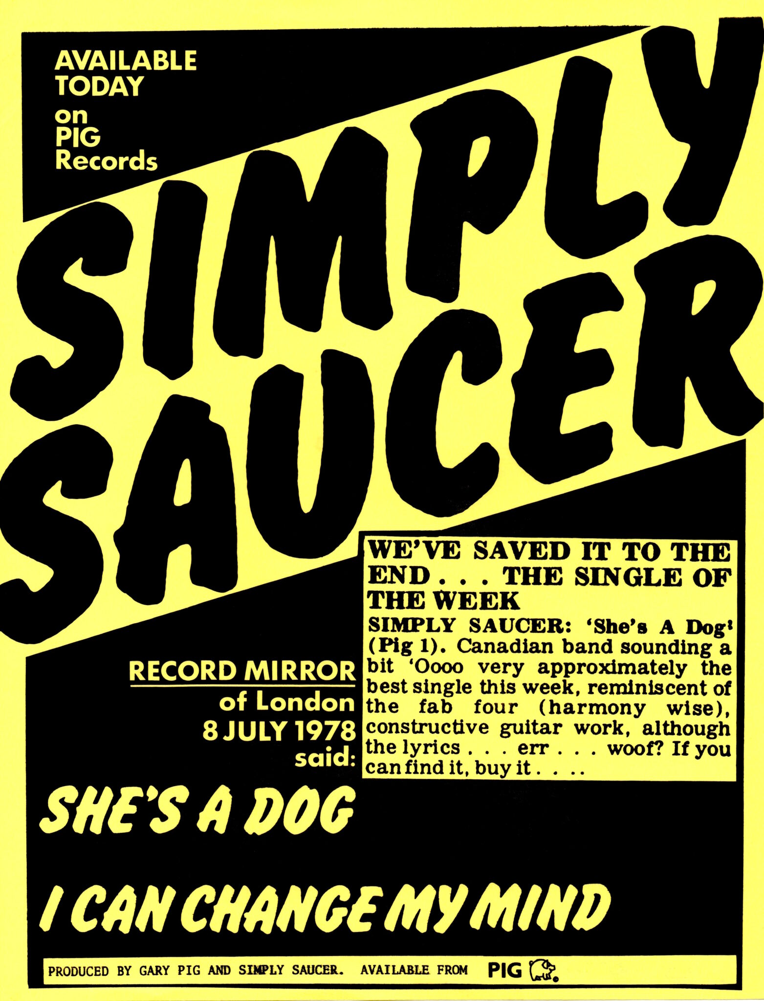 Simply Saucer | Edgar Breau | Interview | "We were one of the first ...