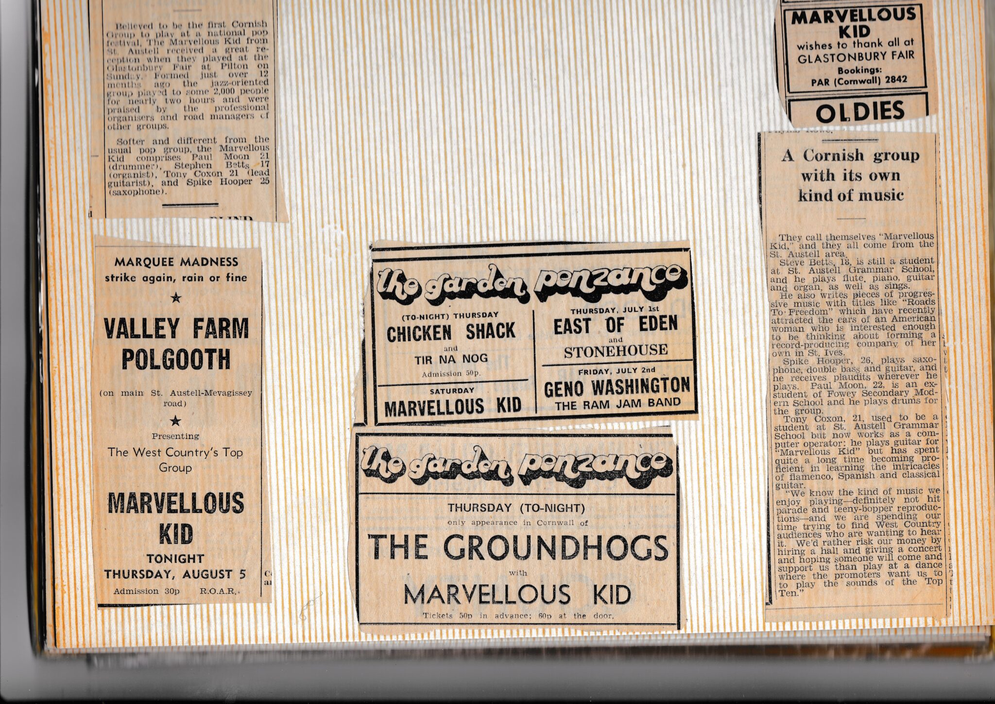 Marvelous Kid | Interview | Incredible 70's Progressive Rock - It's ...