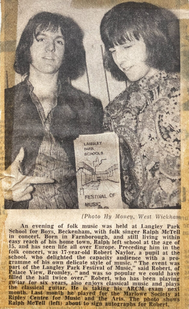 The Story of Robert Naylor | 'Skates' | "Pastoral English Songsmith ...