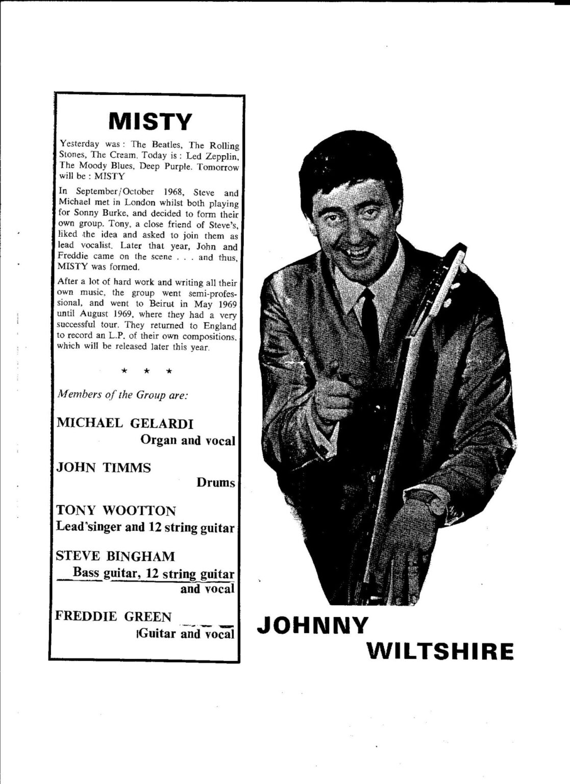 Misty | Interview | "Progressive rock meet psychedelic pop" - It's ...