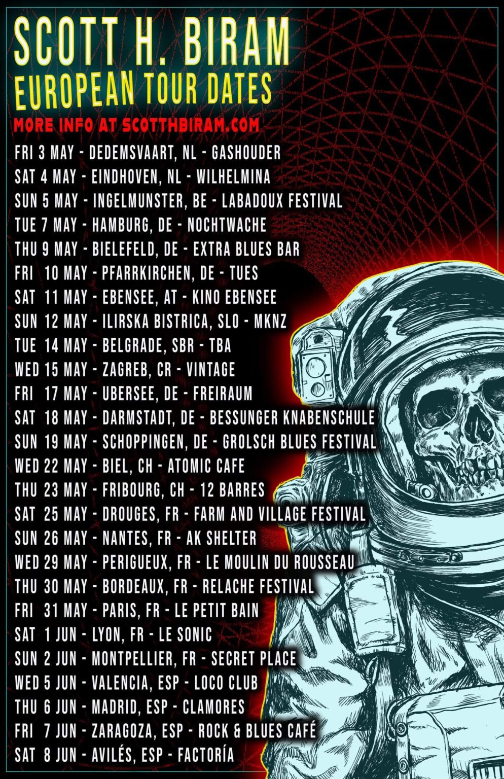 Scott H. Biram | Interview | New Album, 'The One and Only Scott H ...