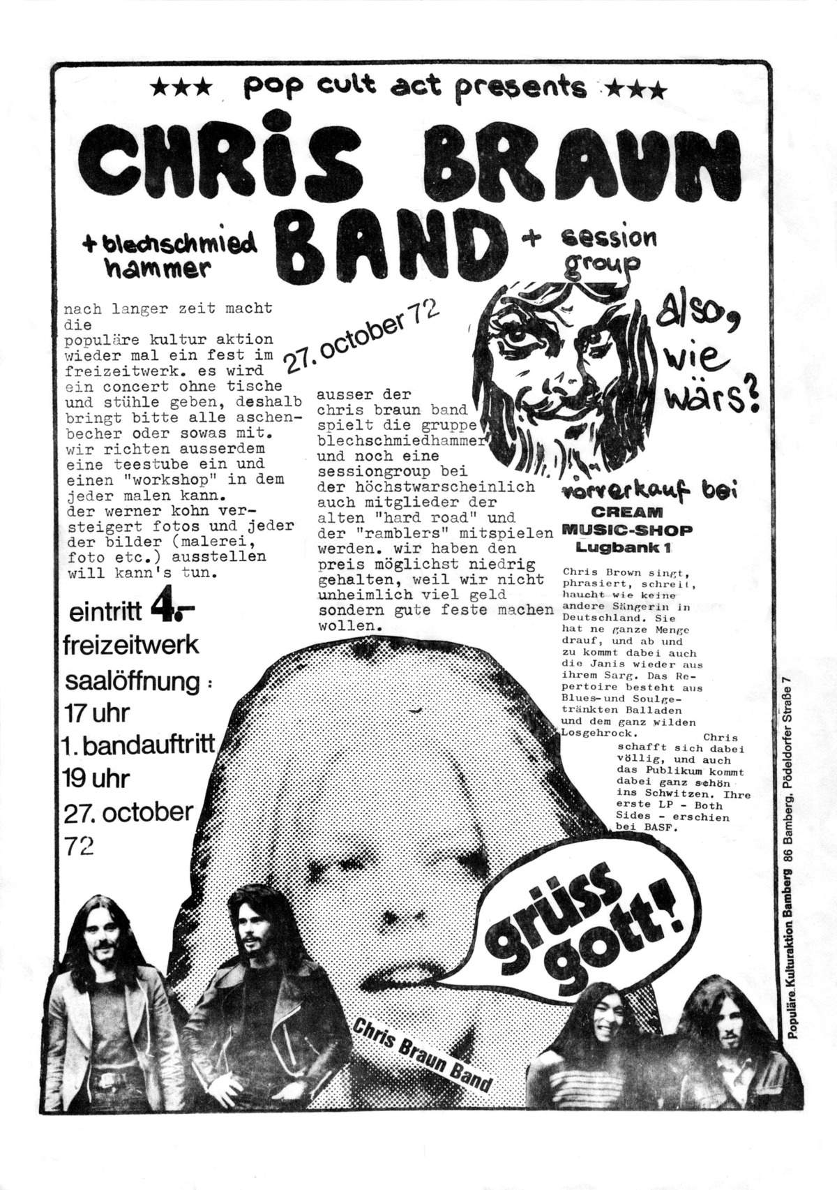 Chris Braun Band | Interview | 'Both Sides' - It's Psychedelic Baby ...