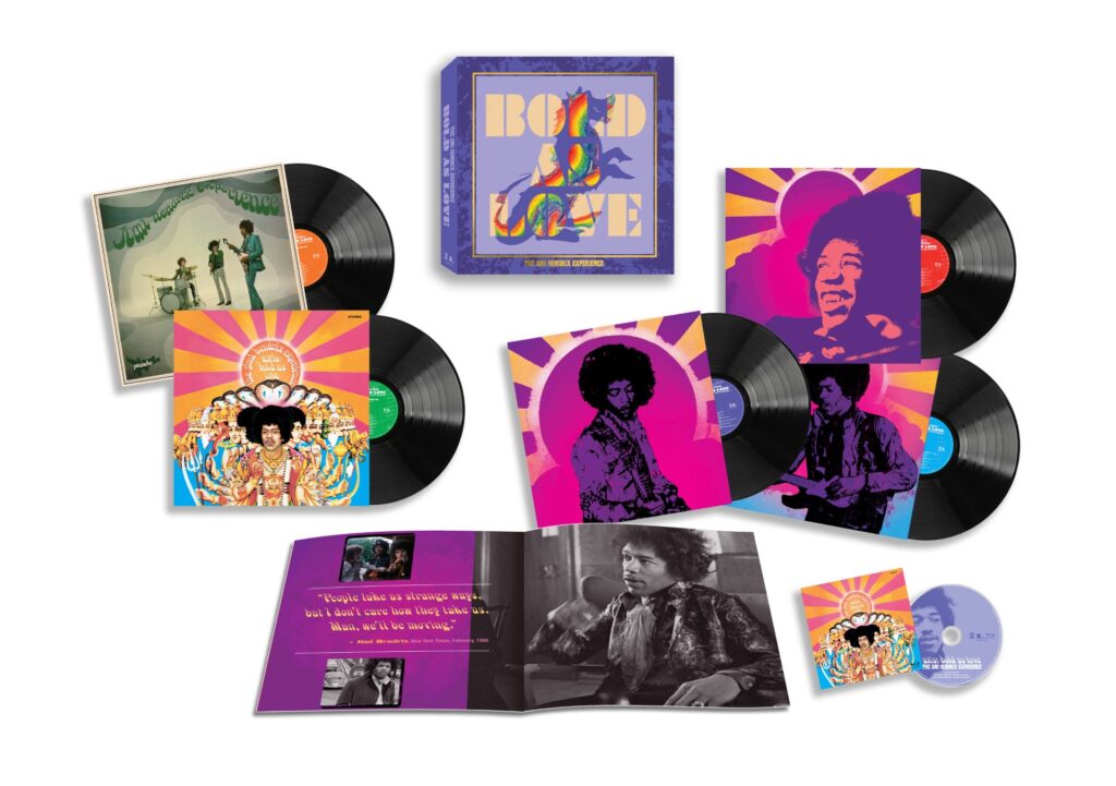 Jimi Hendrix Experience - 'Bold As Love The Axis: Bold As Love Sessions ...